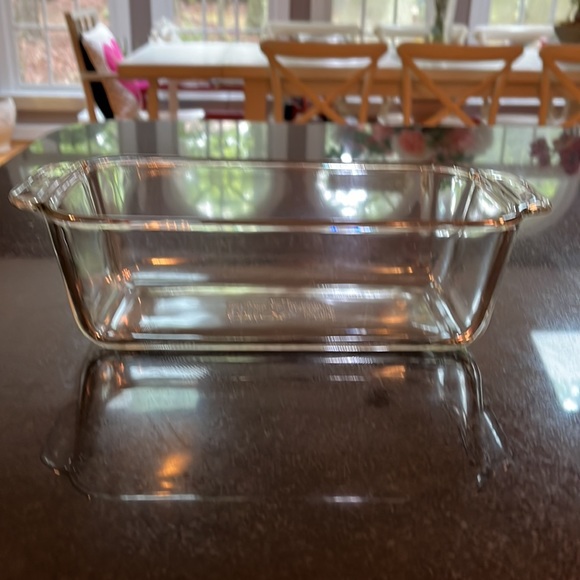 Pyrex | Kitchen | Vintage Pyrex Clear Casserole Bread Or Cake Loaf ...